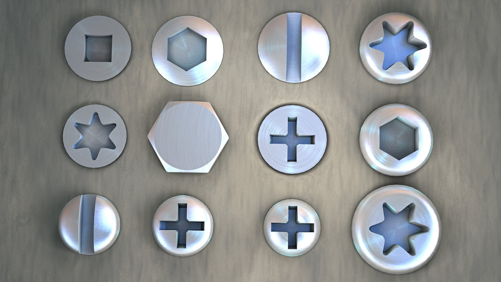 20 Different Screw Head Demystified – FASTENRY